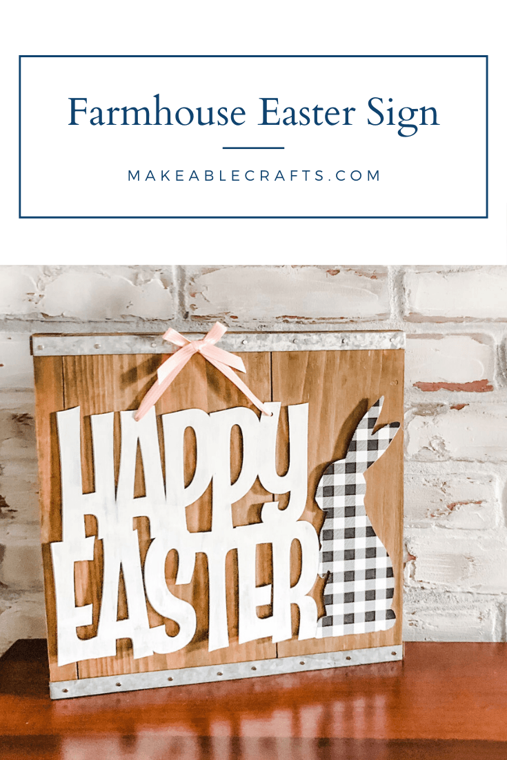 Simple Farmhouse Easter Decor - Makeable Crafts