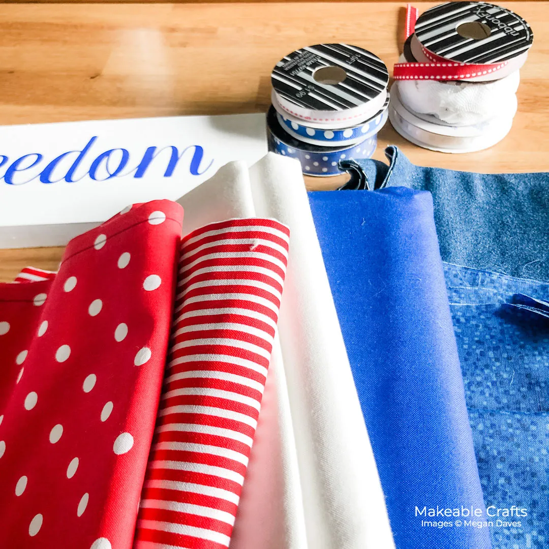 Patriotic Crafts With Fabric Scraps - Makeable Crafts