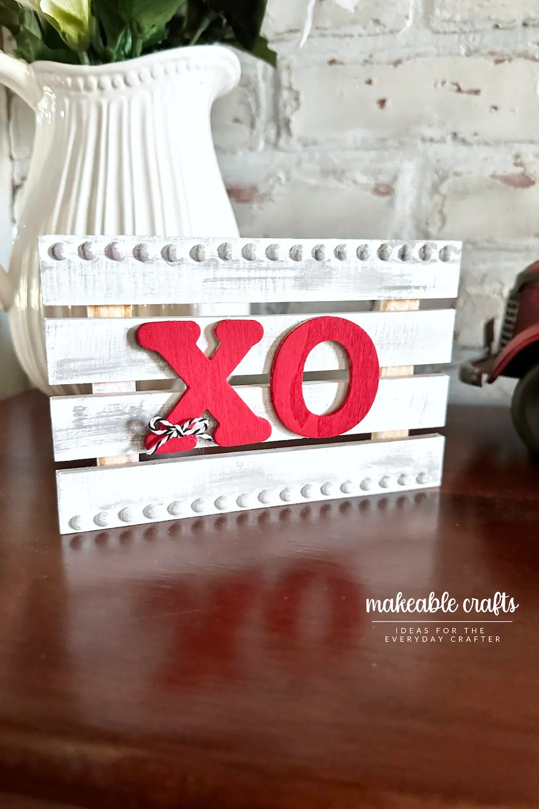 Dollar Tree Valentine DIY Decor Item - Makeable Crafts