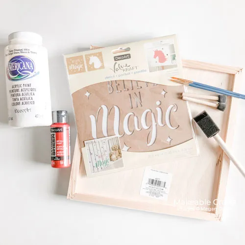 Make This Double Sided Craft Room Sign - Makeable Crafts