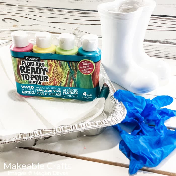Pour Painting - Now Easier Than Ever! - Makeable Crafts