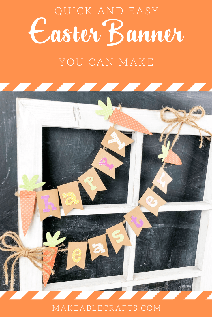 How to Make An Easter Banner - Makeable Crafts