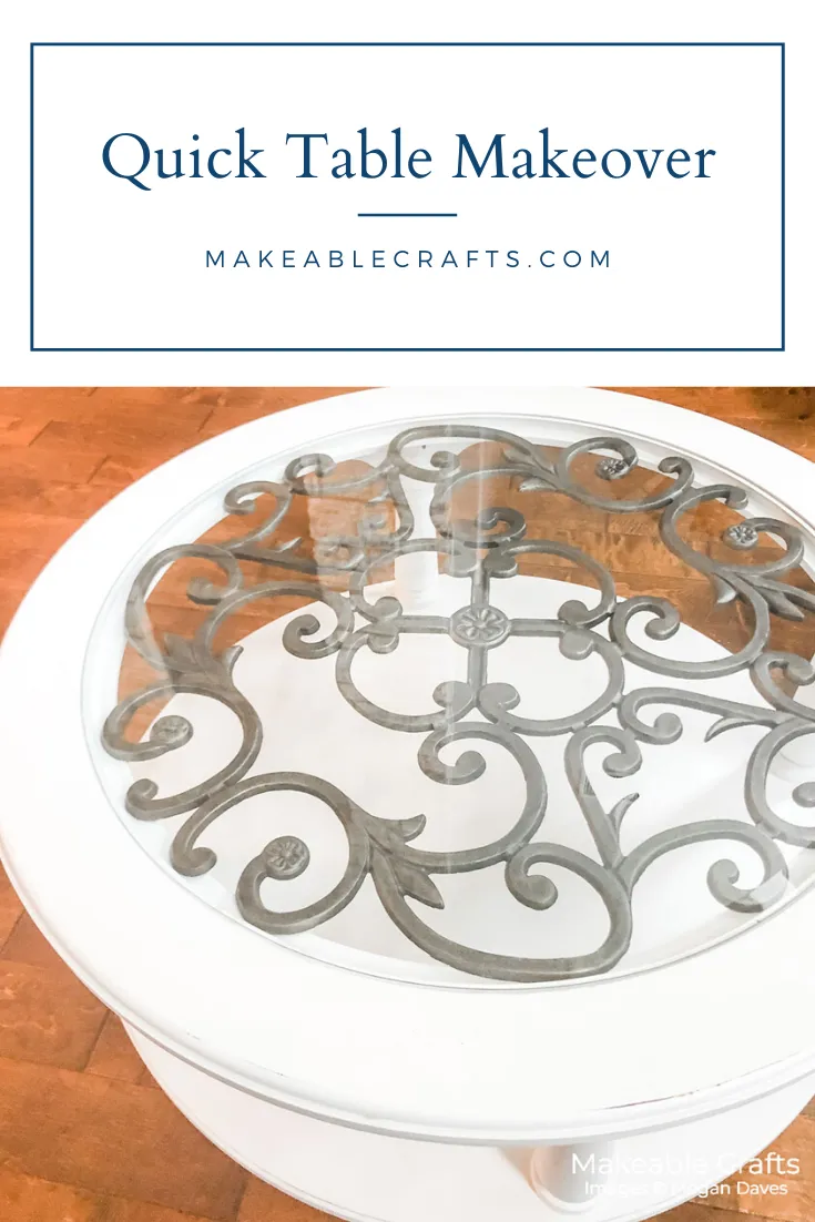 Chalk Paint Coffee Table Makeover! - Makeable Crafts
