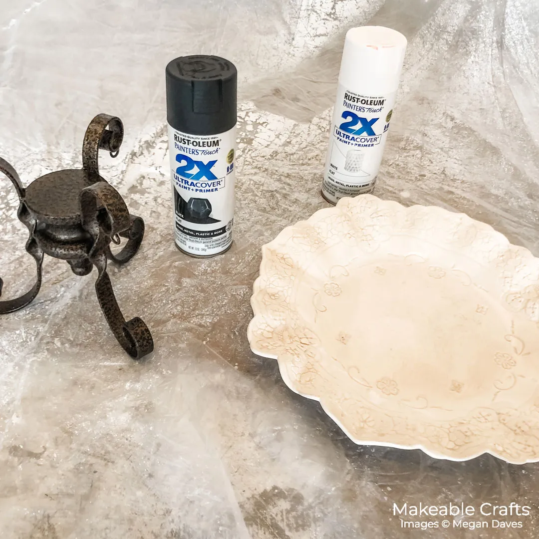 DIY Cake Stand Made With Unlikely Items - Makeable Crafts